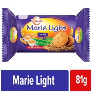 Sunfeast Marie Light Biscuits – Active, 71.7 g Pouch ( Pack of 5 ...